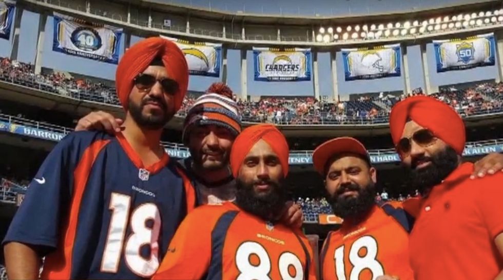 Turban-Wearing Football Fans Say Stadium Security Almost Didn't Let ...