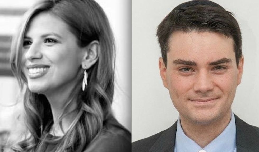 Breitbart Reporter Michelle Fields and Editor-at-Large Ben Shapiro ...