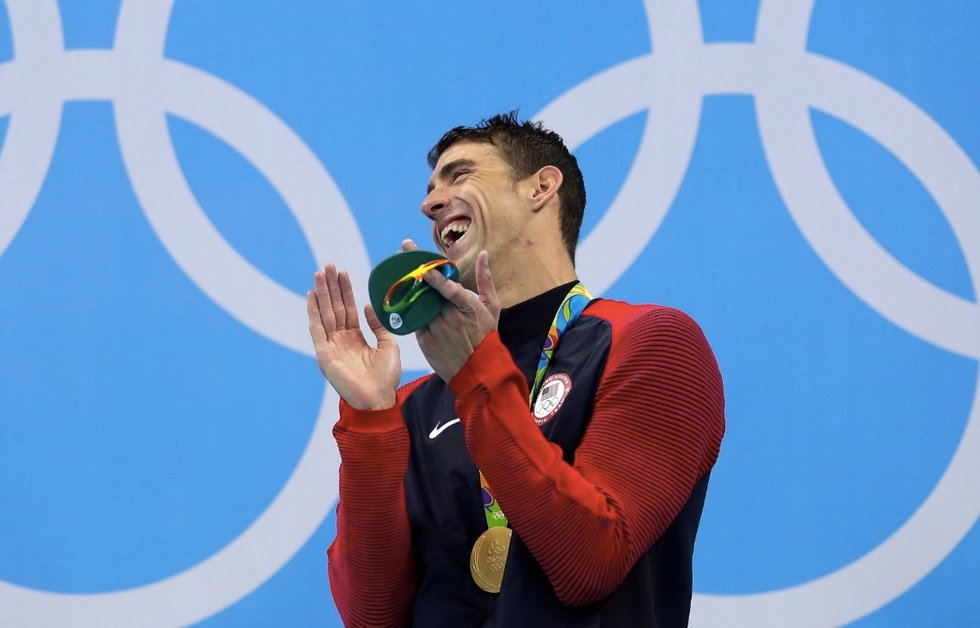 Why Olympic Legend Michael Phelps Was Caught Laughing During National ...