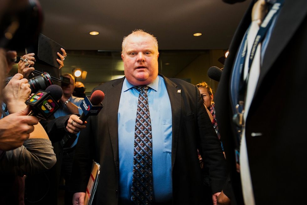 Court Allows Release of Video of Late Toronto Mayor Rob Ford Smoking ...