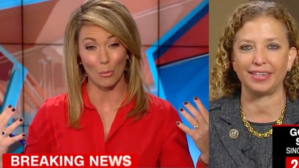 CNN host shocked by what Debbie Schultz says Dems won from shutting ...