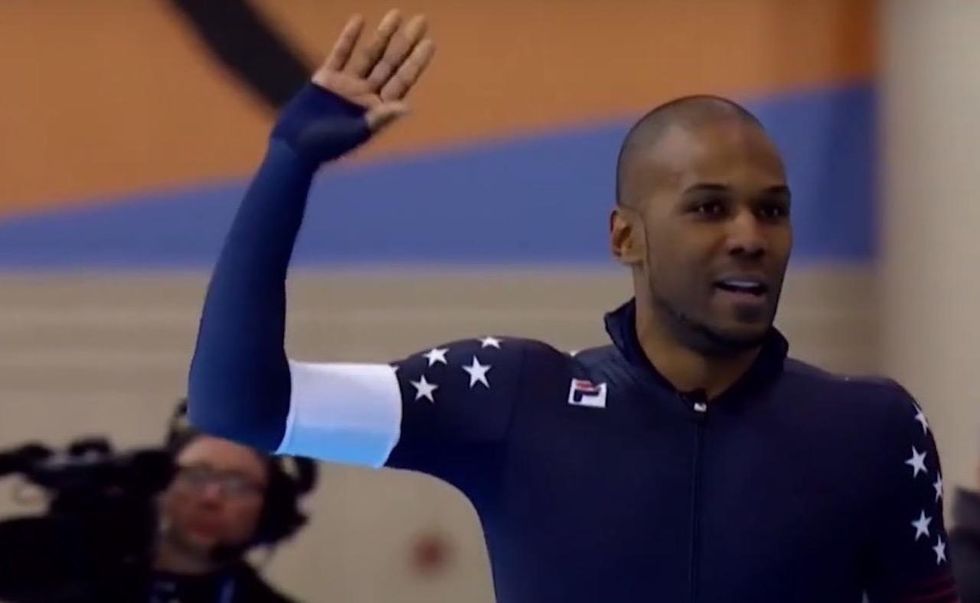 Black speedskater rips US Olympic team, invokes Black History Month ...