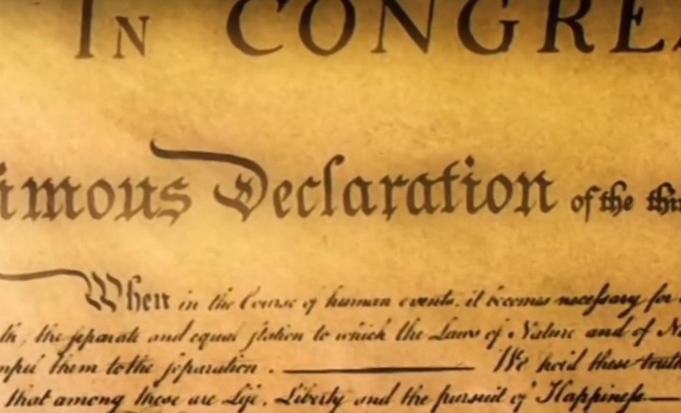 Declaration of Independence section flagged as 'hate speech' by ...