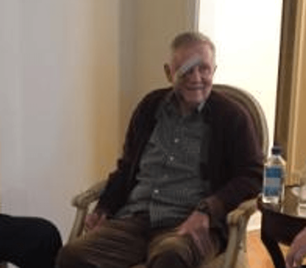 Harry Reid releases photo of himself after accident with rubber ...